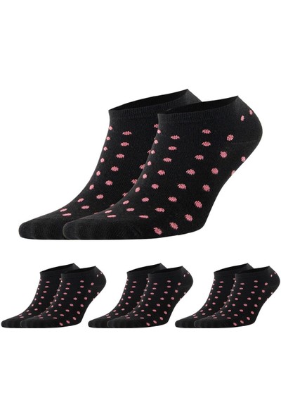 Aytuğ Socksmax Kadın Pamuklu 3 Çift Patik Çorap - 2312 Aytuğ Socksmax Kadın Pamuklu 3 Çift Patik Çorap - 2312
