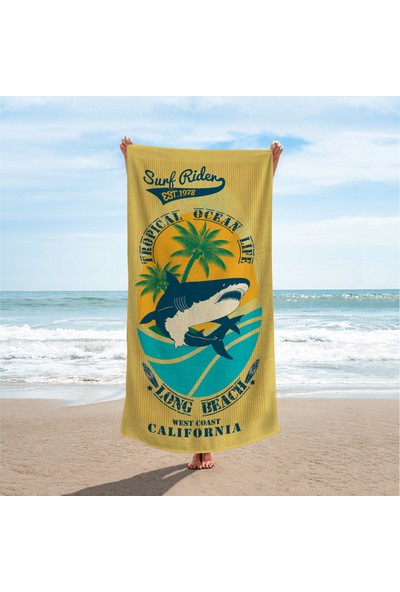 Ecemre Plaj-Banyo Havlusu 80*150 cm Ecemre Plaj-Banyo Havlusu 80*150 cm