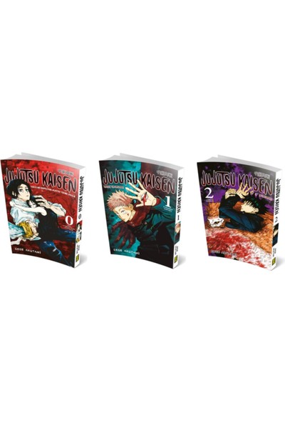 Jujutsu Kaisen 0-1-2. Ciltleri Set