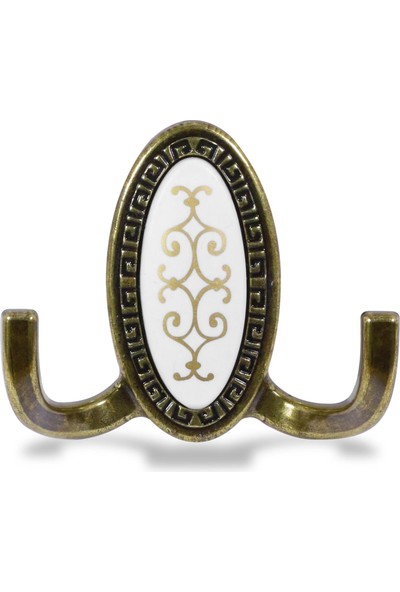 BADEM10 Seçil Vestiyer Duvar Askısı Dolap Elbise Askılığı Antik Askı (4 Adet) BADEM10 Seçil Vestiyer Duvar Askısı Dolap Elbise Askılığı Antik Askı (4 Adet)