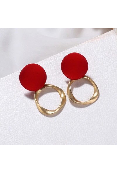 Haziran Modern Mat Küpe