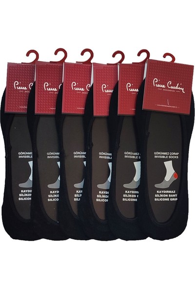 Pierre Cardin Babet Bambu Kadın Görünmez Çorap 6'lı PAKET8692706210061