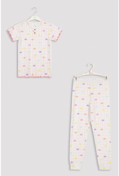 Penti Kız Çocuk Cute Cloud 2li Pijama Takımı