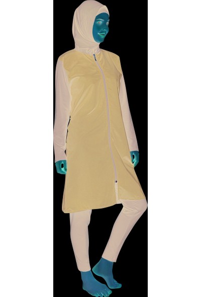 Secret Moda Düz Renk Seçenekli Tam Kapalı Hızlı Kuruma Özellikli Tesettür Mayo Lacivert 1500-8 Secret Moda Düz Renk Seçenekli Tam Kapalı Hızlı Kuruma Özellikli Tesettür Mayo Lacivert 1500-8