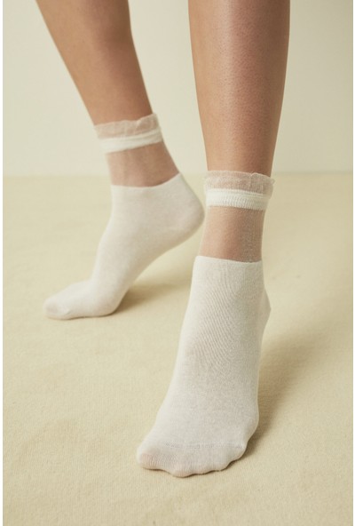 Penti Marşmelov Kate Tül Soket Çorap