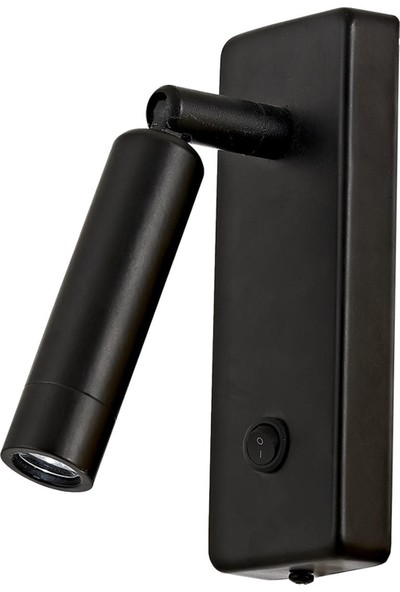 Avonnı AP-65253-BSY-LED Siyah Boyalı Aplik LED Metal 5x2.5cm Avonnı AP-65253-BSY-LED Siyah Boyalı Aplik LED Metal 5x2.5cm