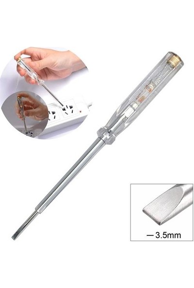 Mastercare Rolson Düz Uç 2 Boyutlu Elektrik Kontrol Kalemi 716134 6 Lı Paket