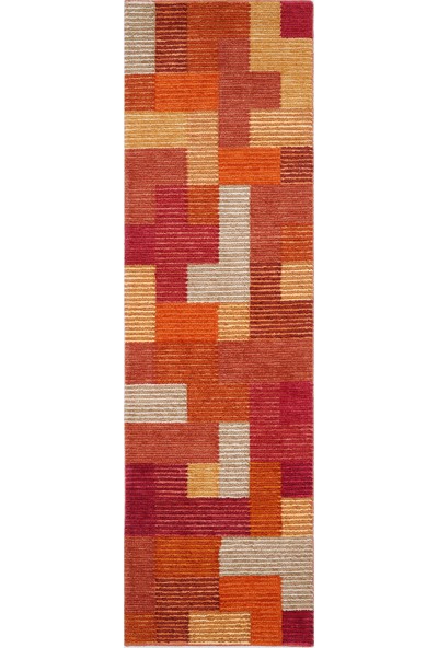 Nepal 3650 Multi 80X300 El Dokuma Kilim ~ 2.4 M2 Nepal 3650 Multi 80X300 El Dokuma Kilim ~ 2.4 M2