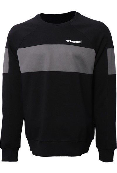 Hummel 921377-2001 Bisiklet Yaka Geniş Fit Düz Siyah Erkek Sweatshirt Hummel 921377-2001 Bisiklet Yaka Geniş Fit Düz Siyah Erkek Sweatshirt