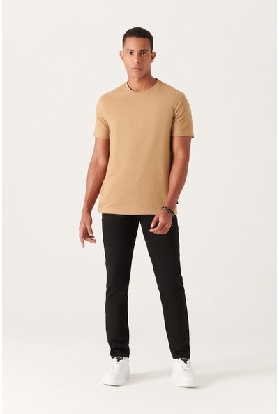 Avva Erkek Siyah 5 Cepli Slim Fit Pantolon E003007