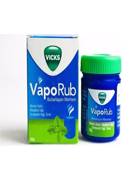 Vicks Buharlaşan Merhem 38 gr Vicks Buharlaşan Merhem 38 gr