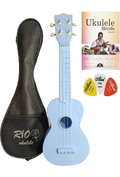 Rio Kompozit Kırılmaz Soprano Ukulele Kılıf Metot Pena Rio Kompozit Kırılmaz Soprano Ukulele Kılıf Metot Pena