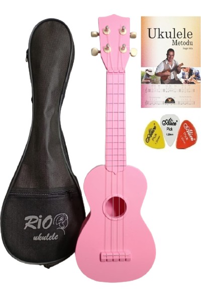 Rio Kompozit Kırılmaz Soprano Ukulele Kılıf Metot Pena Rio Kompozit Kırılmaz Soprano Ukulele Kılıf Metot Pena