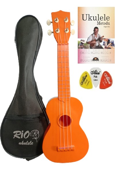 Rio Kompozit Kırılmaz Soprano Ukulele Kılıf Metot Pena Rio Kompozit Kırılmaz Soprano Ukulele Kılıf Metot Pena