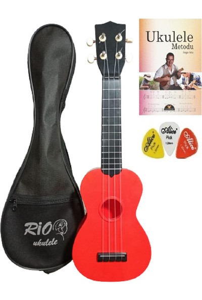 Rio Kompozit Kırılmaz Soprano Ukulele Kılıf Metot Pena Rio Kompozit Kırılmaz Soprano Ukulele Kılıf Metot Pena