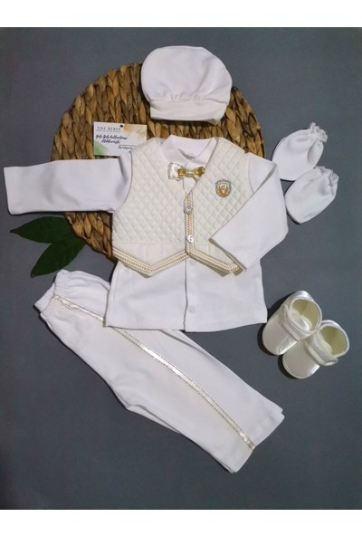 Elçi Baby Mc. Elci Baby Erkek Bebek 5'li Mevlütlük Takım