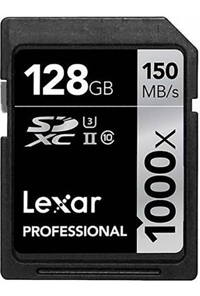 Lexar 128GB 150MBS/S 1000X Sd Hafıza Kartı LSD128CB1000 Lexar 128GB 150MBS/S 1000X Sd Hafıza Kartı LSD128CB1000