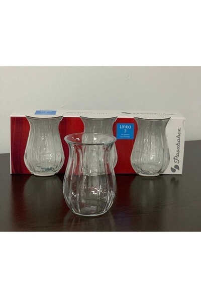 Paşabahçe Linka 3 Lü Çay Bardağı