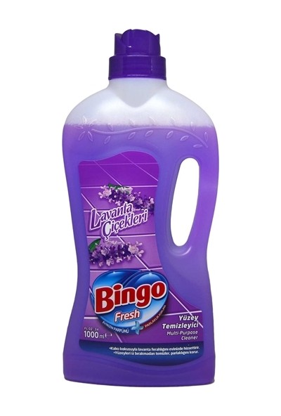 Bingo Yüzey Temizleyici Lavanta 12 x 1 lt