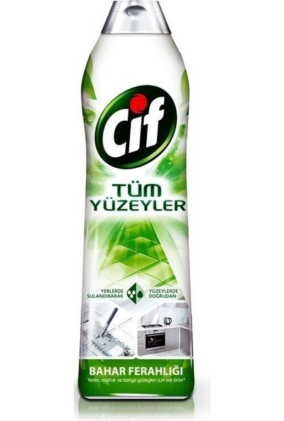 Cif Tüm Yüzeyler Jel Bahar 16 x 750 ml
