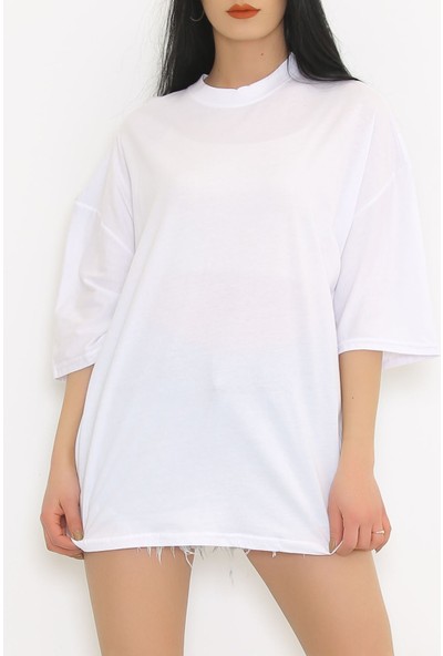 Bernam Butik Ayıcıklı Tişört Beyaz Bernam Butik Ayıcıklı Tişört Beyaz