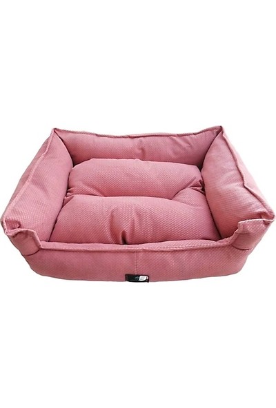 Pembe Kedi Köpek Plus Yatak 65*50