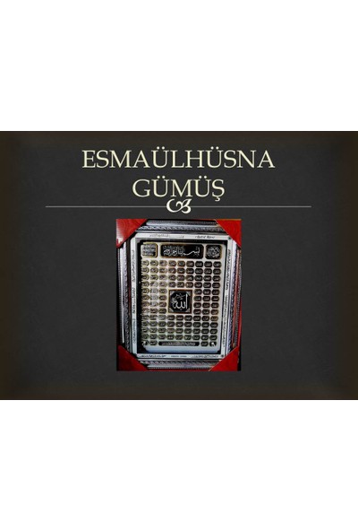 Dora Esmaül Hüsna Allahın 99 Ismi Gümüş Renkli Cam Kalın Çerçeve Dora Esmaül Hüsna Allahın 99 Ismi Gümüş Renkli Cam Kalın Çerçeve