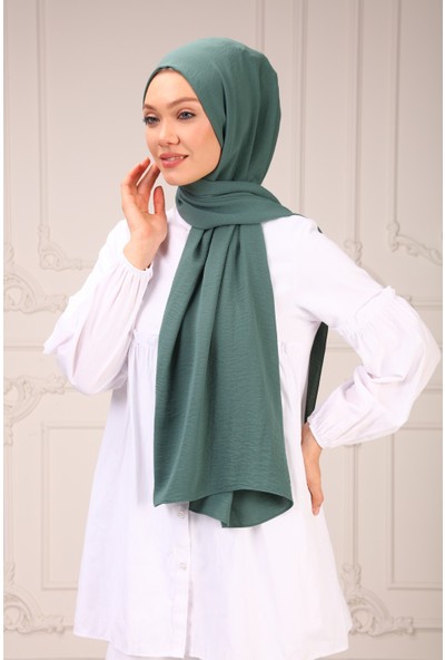 LT Moda Scarf Jazz Şal Çağla Yeşili