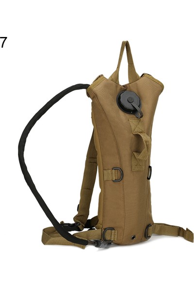 Farfi 3l Açık Askeri Yeşil Unisex Bisiklet Sürme Yürüyüş Spor Su Torbası Paketi