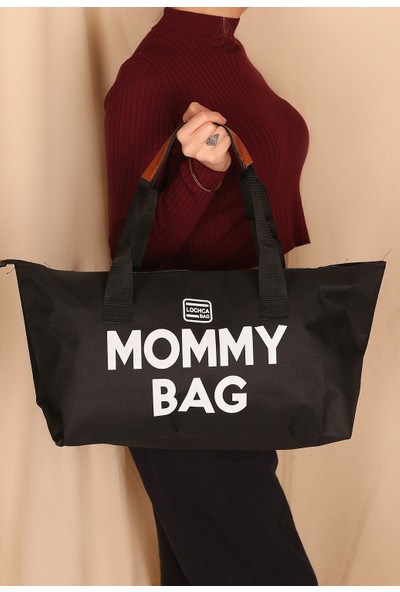 Erbilden Momm Siyah Keten Çanta