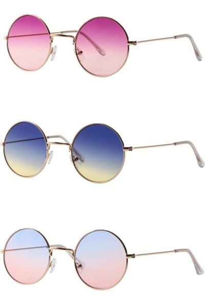 Modalucci Unisex Güneş Gözlüğü 3 'lü Set HARRY3LÜSET