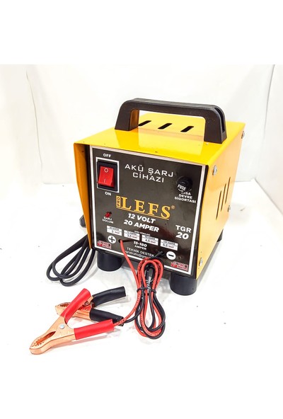 Pro Lefs Akü Şarj Cihazı 12 Volt 20 Amper 180 Ampere Kadar Şarj Pro Lefs Akü Şarj Cihazı 12 Volt 20 Amper 180 Ampere Kadar Şarj