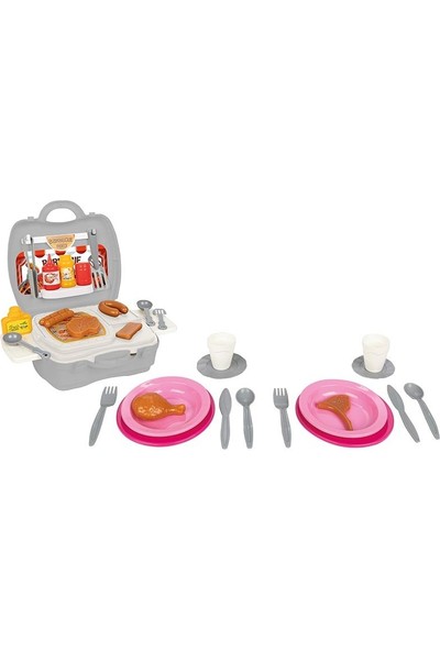 Pilsan Oyuncak Çantalı Barbekü Seti Pilsan Oyuncak Çantalı Barbekü Seti