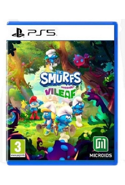 Microids The Smurfs Mission Vileaf Şirinler Playstation 5 Oyun