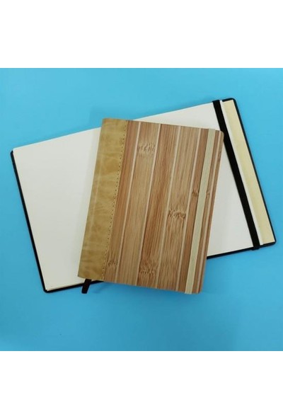 Ahşap Çizgisiz Defter