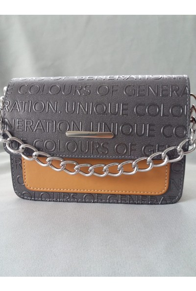 Benetton Model Baskılı Çanta