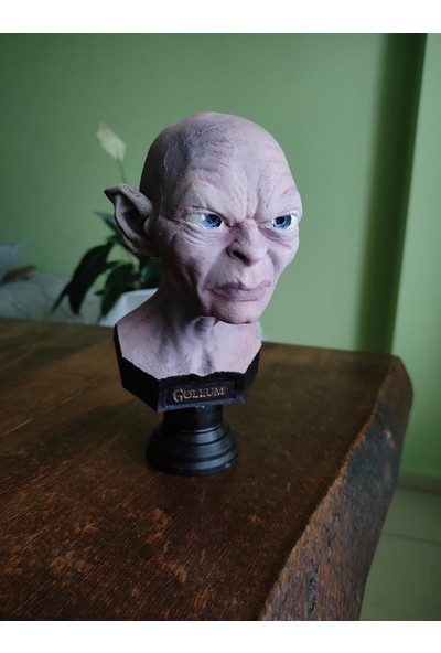 Gollum Büst Figür - Lord Of The Rings - Sméagol - 19 cm Gollum Dekoratif Büst Figür