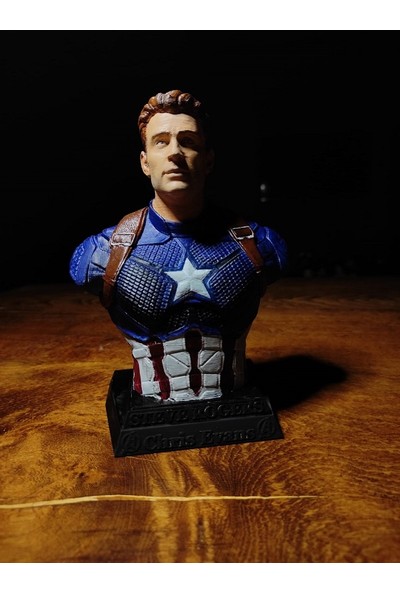 Captain America Marvel Büst(17 Cm) Captain America Marvel Büst(17 Cm)