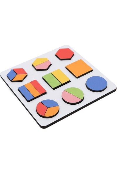 Tuuverse HMH-109 Hamaha, Ahşap Montessori Geometrik Şekiller