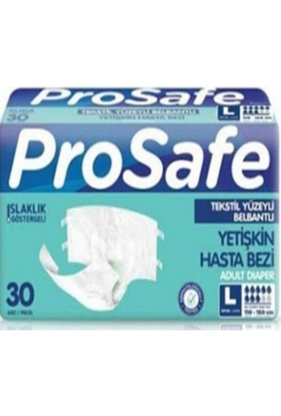 Prosafe Prpsafe Yetişkin Hasta Bezi Large 30 Adet Prosafe Prpsafe Yetişkin Hasta Bezi Large 30 Adet