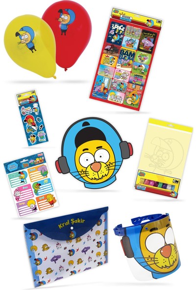 Artikel Kral Şakir Muhteşem 8 Parça Hediye Seti-1 Artikel Kral Şakir Muhteşem 8 Parça Hediye Seti-1