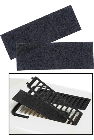 Çiftsan Kapalı Kedi Tuvaleti Için 2'li Karbon Filtre Dikdörtgen 20X6,5CM Çiftsan Kapalı Kedi Tuvaleti Için 2'li Karbon Filtre Dikdörtgen 20X6,5CM