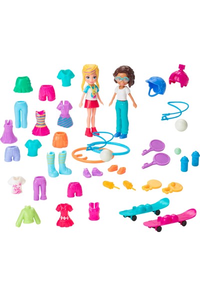 Polly Pocket Büyük Moda Seti Servin Style GGJ50 Polly Pocket Büyük Moda Seti Servin Style GGJ50