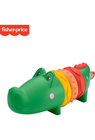 Fisher Price Safari Arkadaşları Çıngıraklı Timsah GWL67
