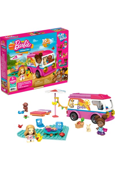 Mega Construx Barbie'nin Mega Karavanı GWR35 Mega Construx Barbie'nin Mega Karavanı GWR35