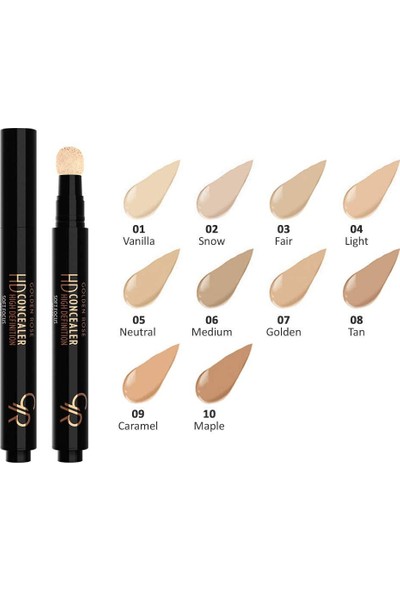 Golden Rose Hd High Defination Concealer Kapatıcı 09 Golden Rose Hd High Defination Concealer Kapatıcı 09