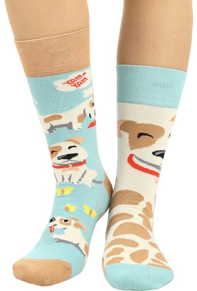 Sosis Köpek Temalı Dikişsiz Burun Unisex Çorap Sosis Köpek Temalı Dikişsiz Burun Unisex Çorap