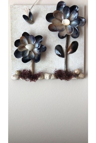 Boldekors Deniz Kabuğu Çiçek Tablo