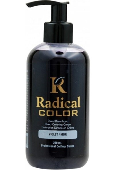 Radical Color Su Bazlı Saç Boyası 250 Ml Mor