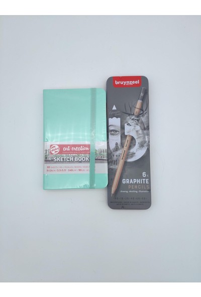 Bruynzeel Graph Pencil ve Sketchbook Bruynzeel Graph Pencil ve Sketchbook